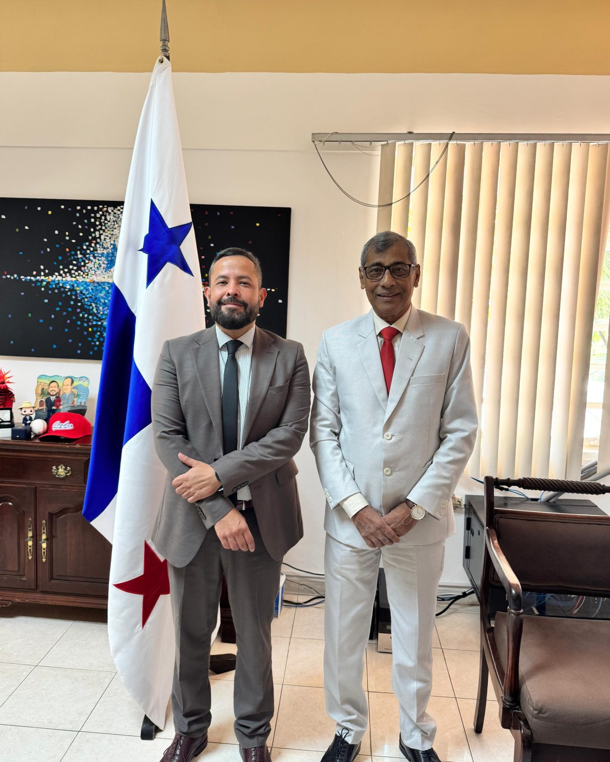 Courtesy call on the Ambassador of Panama – Embassy of the Democratic ...